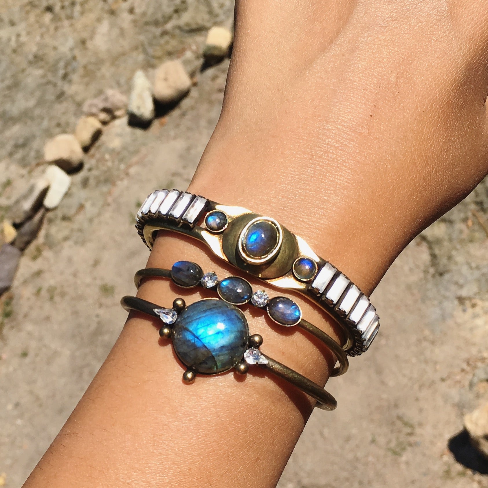 Buy Vashti Bracelet (Labradorite) – Lionette NY
