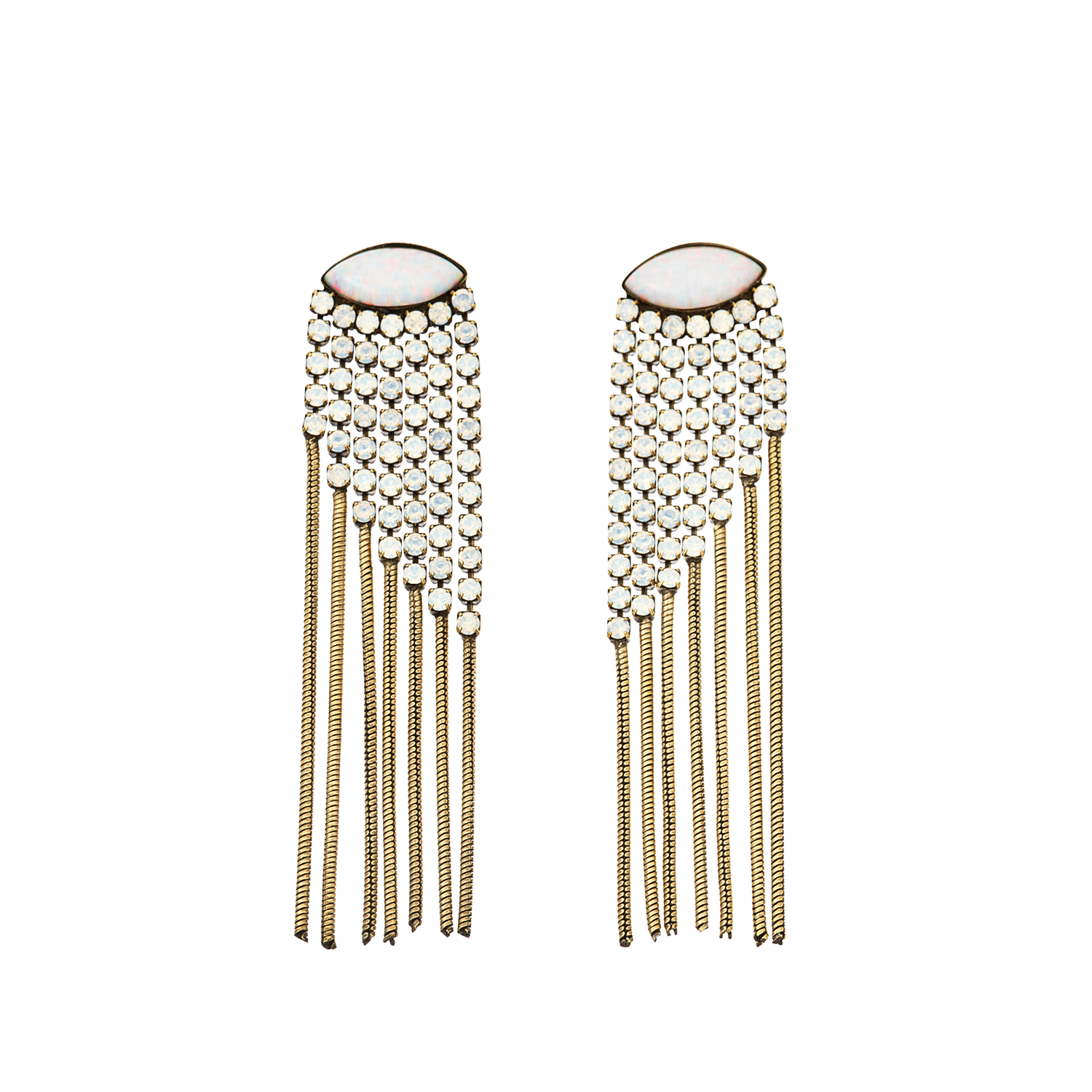 Buy Polly Jean Earrings (Opal) – Lionette NY